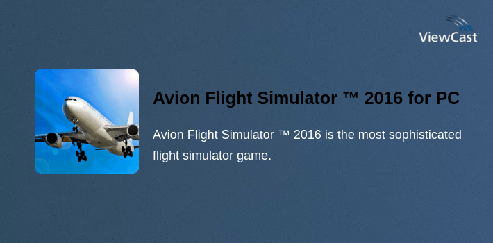 Download Avion Flight Simulator ™ 2016 for PC / Windows / Computer