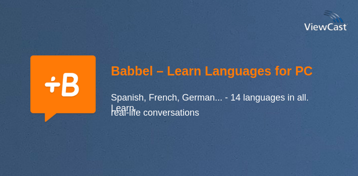 Download Babbel – Learn Languages for PC / Windows / Computer