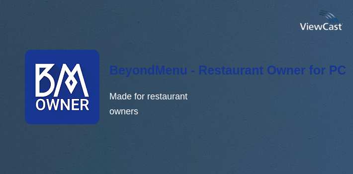 Download BeyondMenu - Restaurant Owners for PC / Windows / Computer