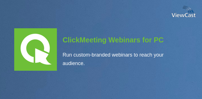 Download ClickMeeting Webinars for PC / Windows / Computer