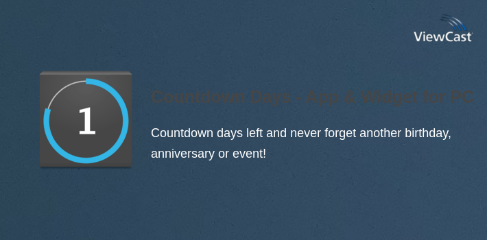 Download Countdown Days - App & Widget for PC / Windows / Computer