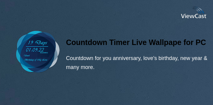 Download Countdown Timer Live Wallpaper for PC / Windows / Computer