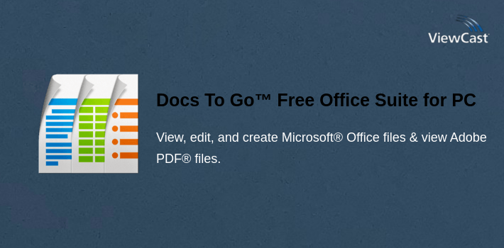 Download Docs To Go™ Free Office Suite for PC / Windows / Computer