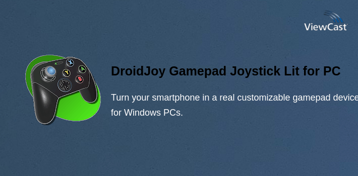 Download DroidJoy Gamepad Joystick Lite for PC / Windows / Computer