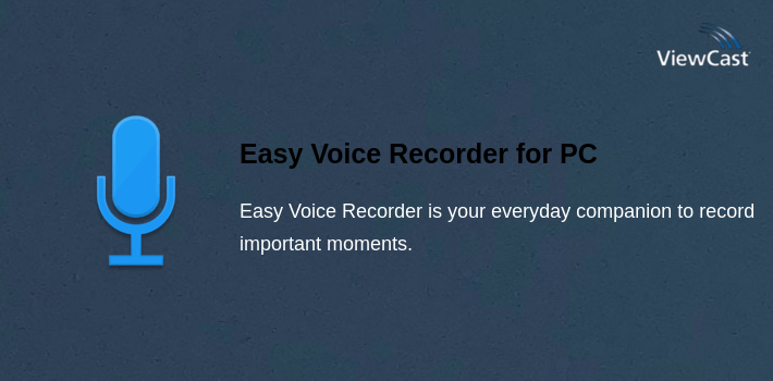 Download Easy Voice Recorder for PC / Windows / Computer