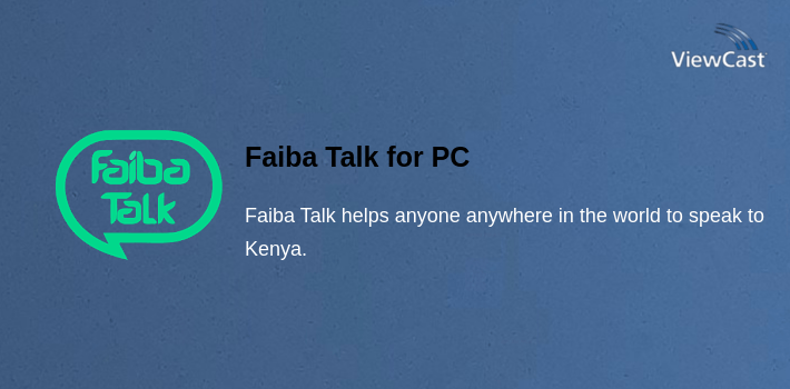Download Faiba Talk for PC / Windows / Computer