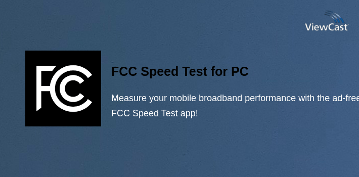 Download FCC Speed Test for PC / Windows / Computer