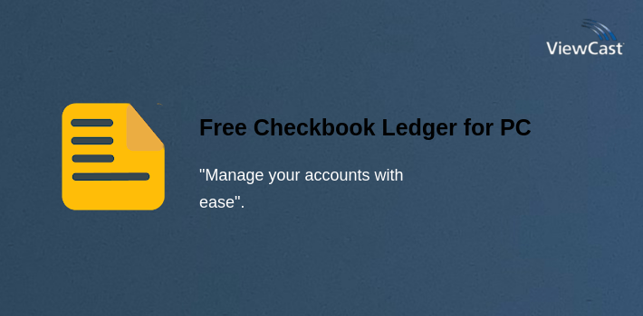 Download Free Checkbook Ledger for PC / Windows / Computer