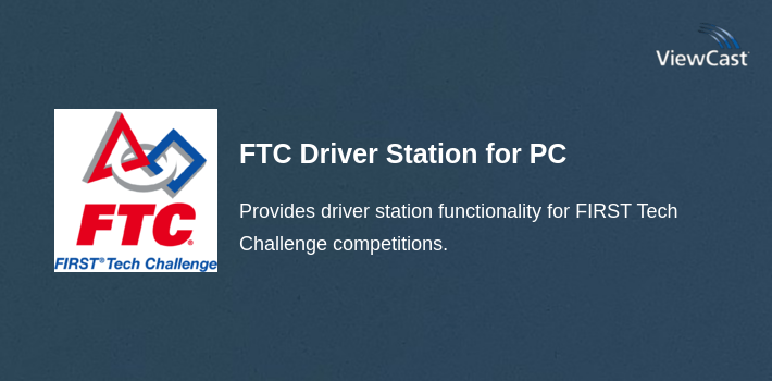 Download FTC Driver Station for PC / Windows / Computer