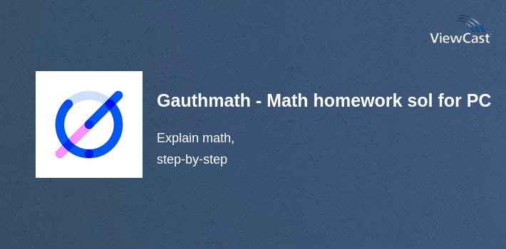 Download Gauthmath - Math homework solver for PC / Windows / Computer