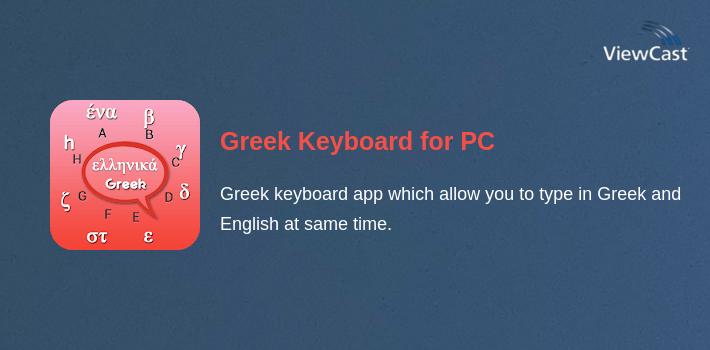 Download Greek Keyboard for PC / Windows / Computer