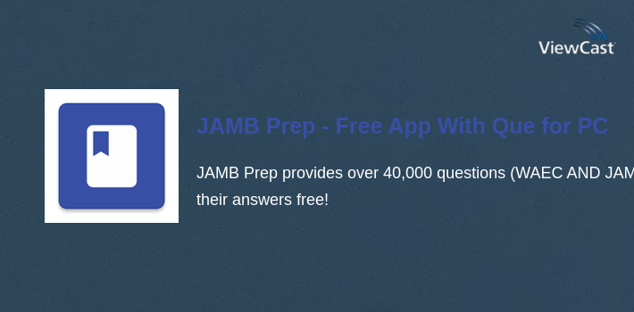 Download JAMB Prep - Free App With Questions And Answers for PC / Windows / Computer