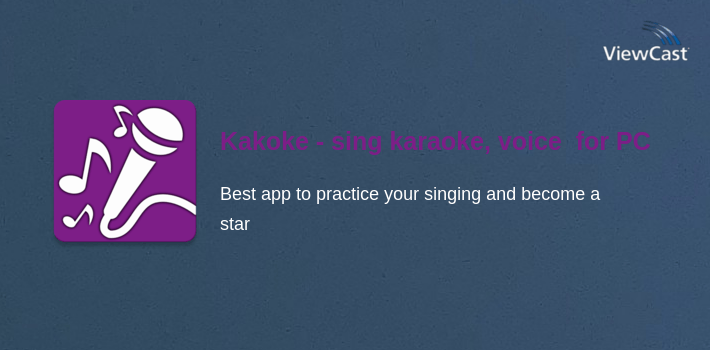Download Kakoke - sing karaoke, voice recorder, singing app for PC ...