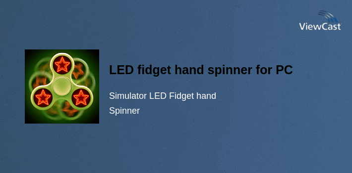 Download LED fidget hand spinner for PC / Windows / Computer