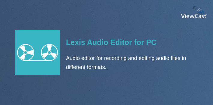 Download Lexis Audio Editor for PC / Windows / Computer