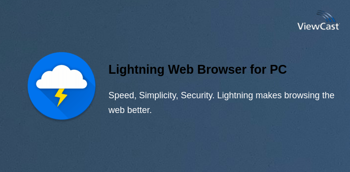 Download Lightning Web Browser for PC / Windows / Computer