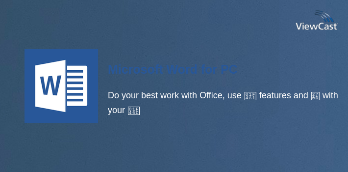 Download Microsoft Word for PC / Windows / Computer