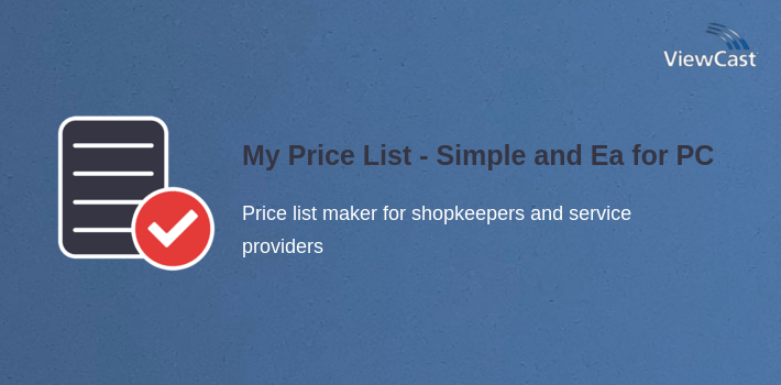 Download My Price List - Simple and Easy Price List Maker for PC ...