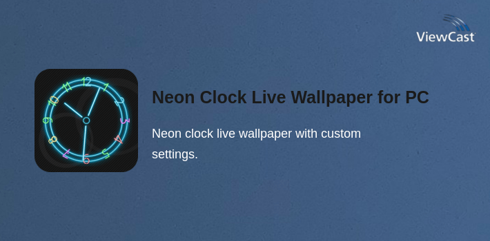 Download Neon Clock Live Wallpaper for PC / Windows / Computer