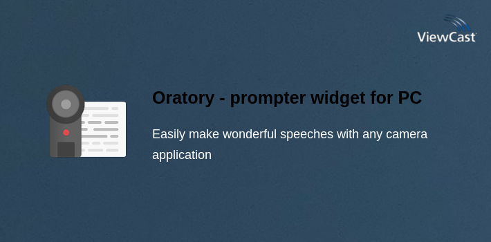 Download Oratory - prompter widget for PC / Windows / Computer