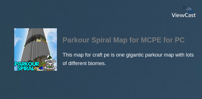 Download Parkour Spiral Map for MCPE for PC / Windows / Computer