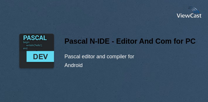 Download Pascal N-IDE - Editor And Compiler - Programming for PC / Windows / Computer