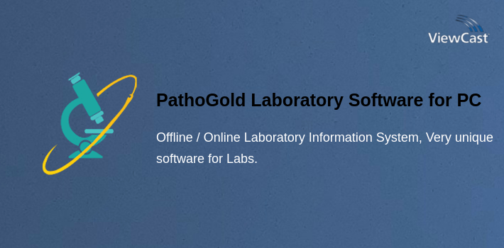 Download PathoGold Laboratory Software for PC / Windows / Computer