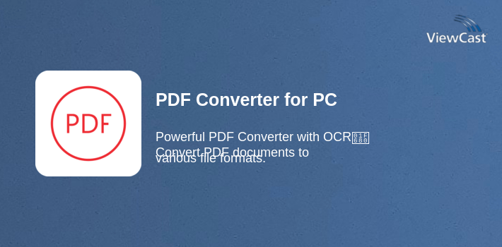 Download PDF Converter for PC / Windows / Computer