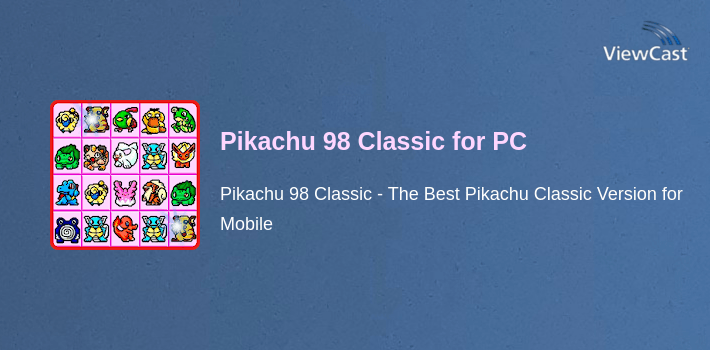 Download Pikachu 98 Classic for PC / Windows / Computer