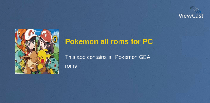 Download Pokemon all roms for PC / Windows / Computer