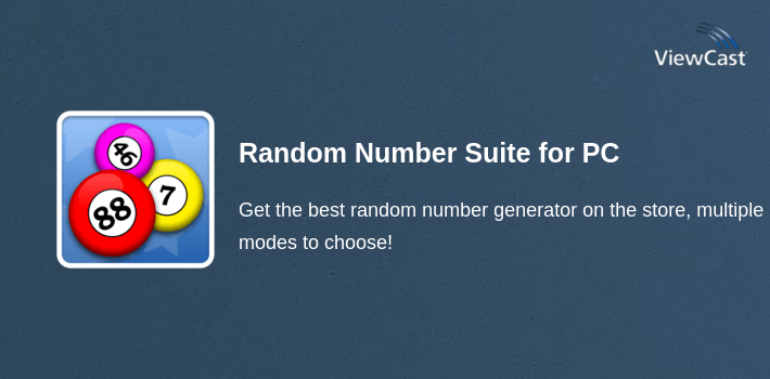 Download Random Number Suite for PC / Windows / Computer