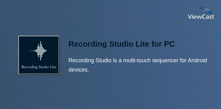 Download Recording Studio Lite for PC / Windows / Computer