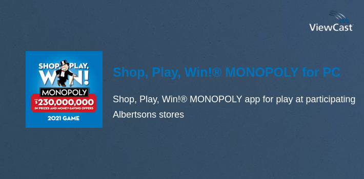 Download Shop, Play, Win!® MONOPOLY for PC / Windows / Computer