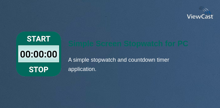 Download Simple Screen Stopwatch for PC / Windows / Computer