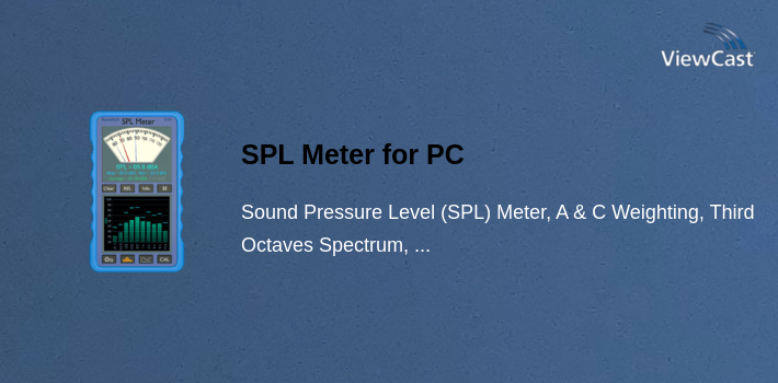 Download SPL Meter for PC / Windows / Computer