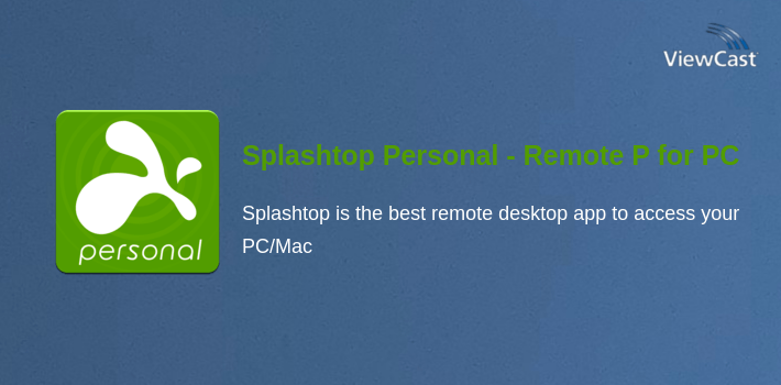 Download Splashtop Personal - Remote PC for PC / Windows / Computer