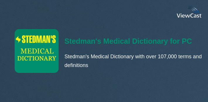 Download Stedman's Medical Dictionary for PC / Windows / Computer