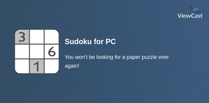 Download Sudoku for PC / Windows / Computer