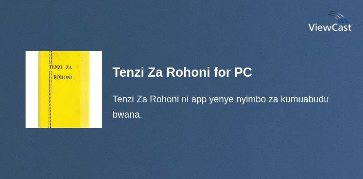 Download Tenzi Za Rohoni for PC / Windows / Computer