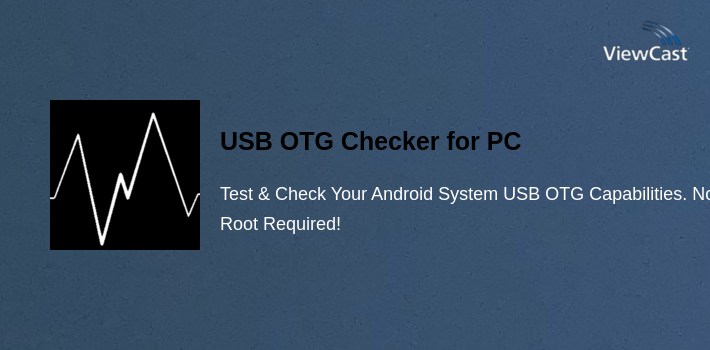 Download USB OTG Checker for PC / Windows / Computer