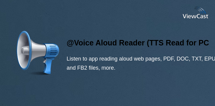 Download @Voice Aloud Reader (TTS Reader) for PC / Windows / Computer