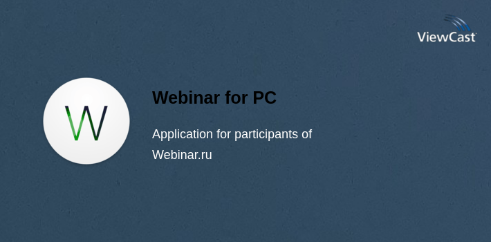Download Webinar for PC / Windows / Computer
