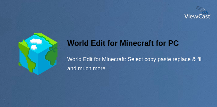 Download World Edit for Minecraft for PC / Windows / Computer