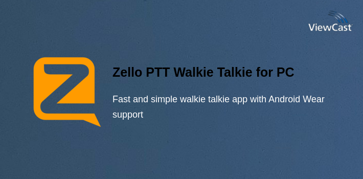 Download Zello PTT Walkie Talkie for PC / Windows / Computer