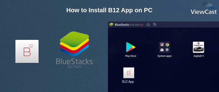 Download B12 App for PC / Windows / Computer
