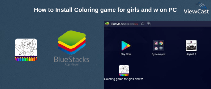 Download Coloring game for girls and women for PC / Windows / Computer