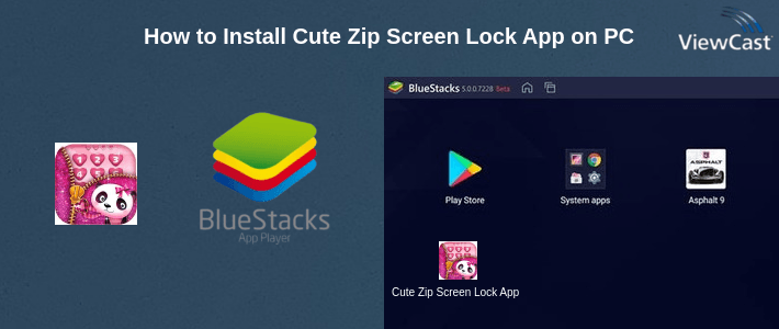 Download Cute Zip Screen Lock App for PC / Windows / Computer