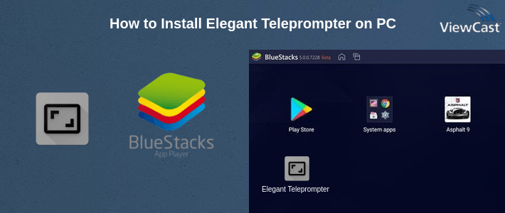 Download Elegant Teleprompter for PC / Windows / Computer