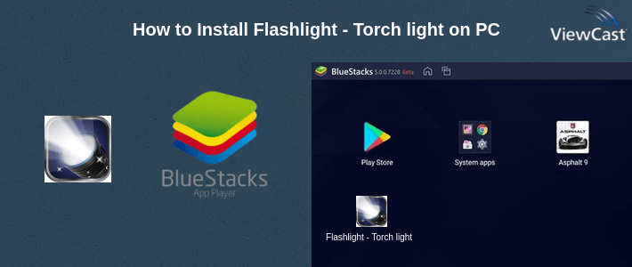 Download Flashlight - Torch light for PC / Windows / Computer