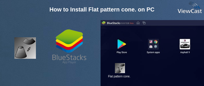 Download Flat pattern cone. for PC / Windows / Computer